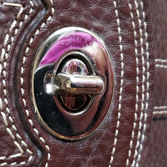 Coach | Bags | Coach Hamilton Pebbled Leather Hobo Euc | Poshmark